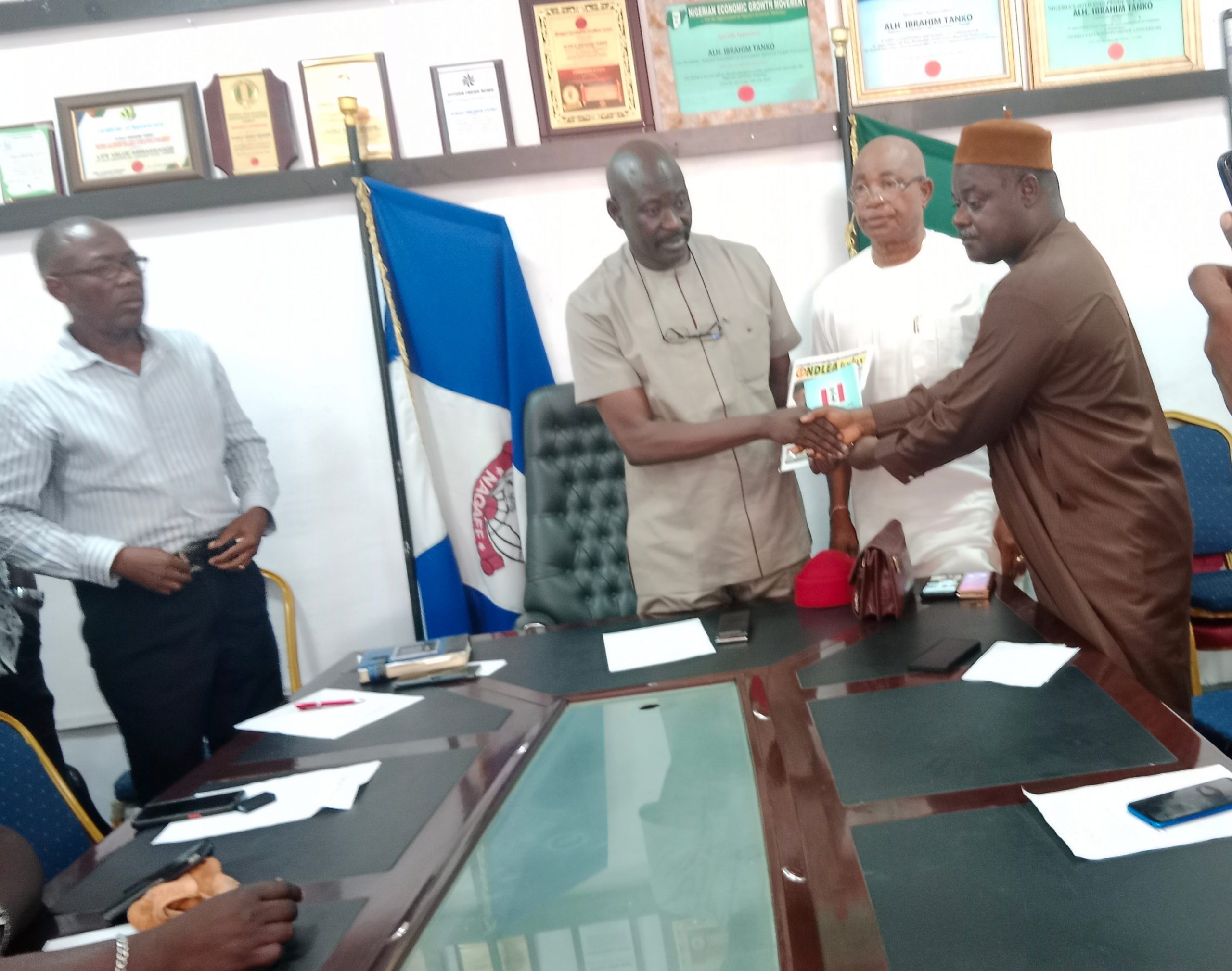 NDLEA visits NAGAFF compliance team, seek synergy against drugs in ... NDLEA visits NAGAFF compliance team, seek synergy against drugs in ...