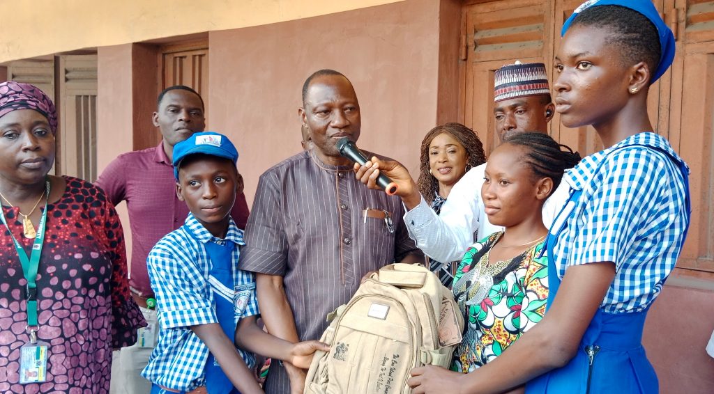 CSR: NPA Tincan Island Port gives out over 500 school bags, umbrellas ...