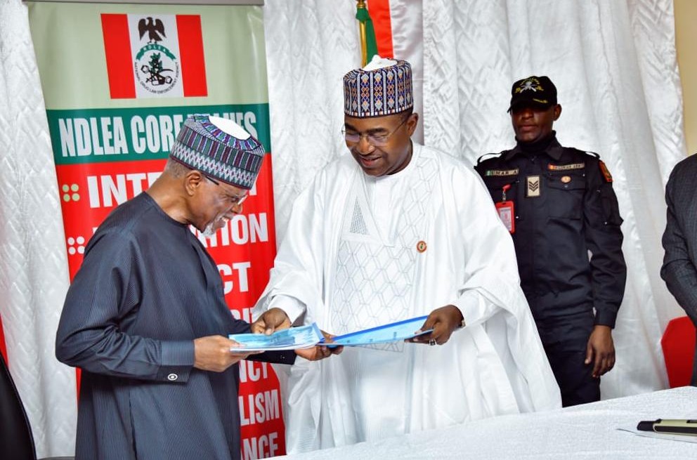 Illicit drugs: NDLEA, Customs sign MoU, assure cartels of maximum loss ...